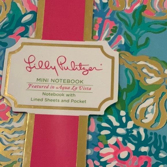 Lilly Pulitzer | Office | Nwt Lilly Pulitzer Mini Notebook | Poshmark
